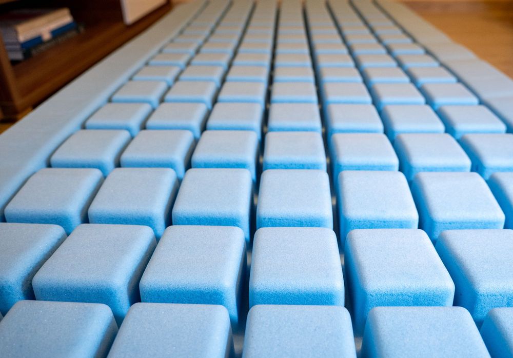 Materac, Systam 90×200 Polyplot przeciwodleżynowy Gofer Łódź Polesie ...