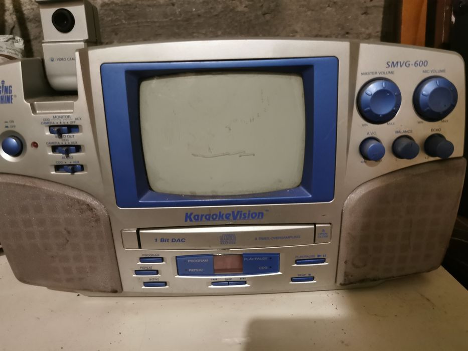 Stara gra telewizor PRL SMVG-600 MASTER VOLUME MIC VOLUME Pszczyna • OLX.pl