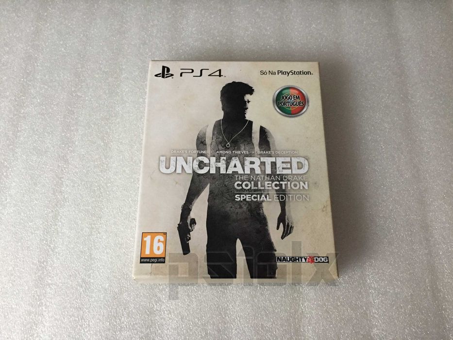Uncharted The Nathan Drake Collection Special Edition playstation ps4 ...