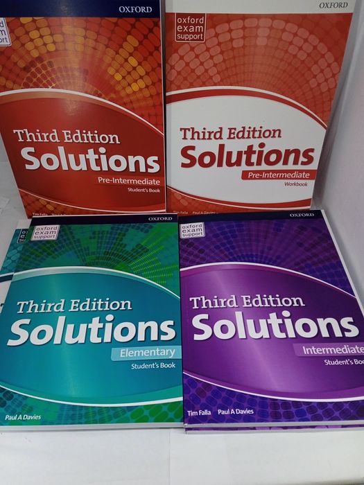 Solutions third edition Oxford: 295 грн. - Книги / журнали Київ на Olx
