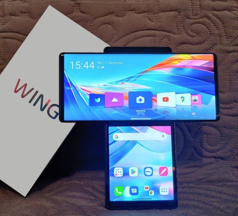 LG Wing 5G LM- F100N, 8/128Gb,В наявності. Корейська версія: 12 490 грн ...