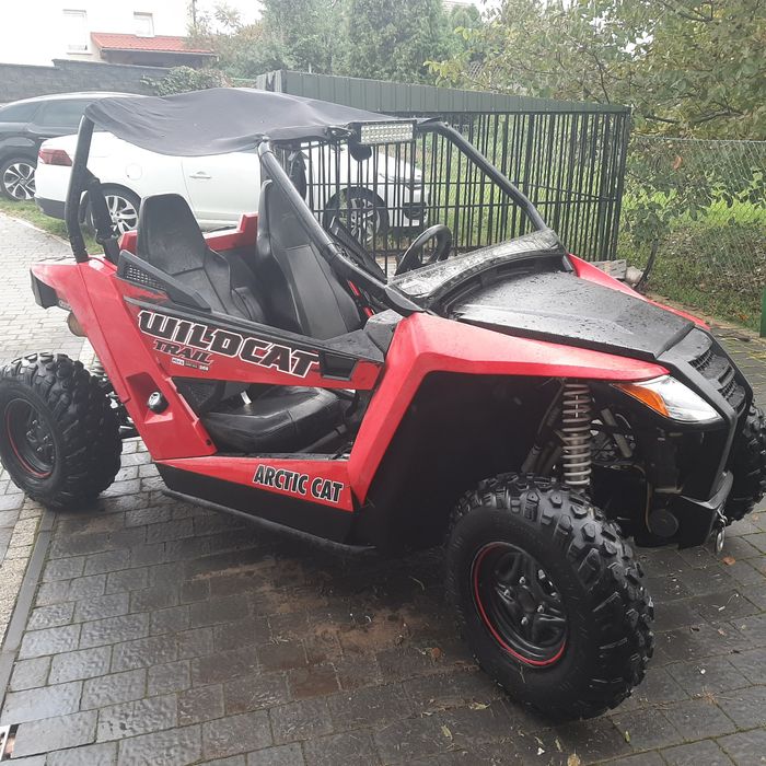 Buggy Arctic Cat Wildcat 700 4x4 pług Balin • OLX.pl
