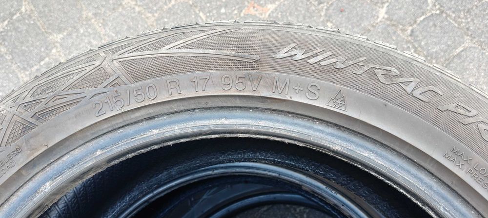 Komplet 4 opon zimowych Vredestein Wintrac Pro 215/50 R17 95 04/2022 ...