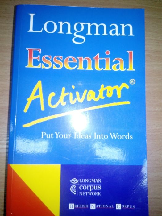 Essential Language Activator- słownik synonimów j angielskiego Longman ...