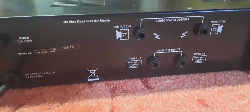 Amplificador ProSound 200 Professional Power Amplifier Santo André de ...