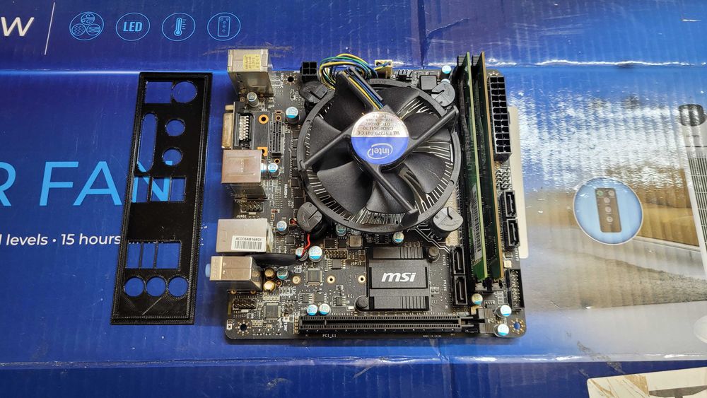 Комплект MINI ITX MSI B150I GAMING PRO +I5 6400 BOX + 8GB DDR4 M2 slot ...