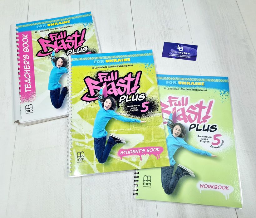 Full blast 5 клас, 6 клас (НУШ .Комплект: книга та зошит): 285 грн. - Книги / журнали Полонне на Olx