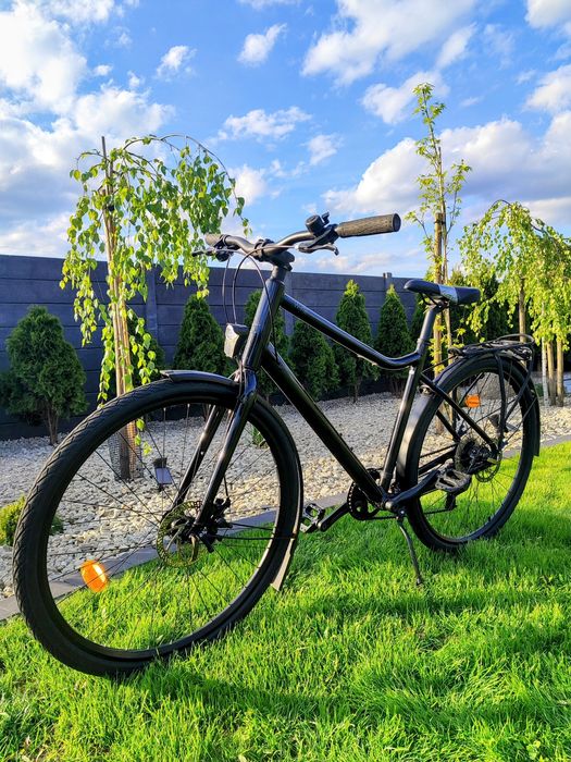 Rower MTB Hybrid White AX 290 FF 21 bieg 1/8 Rama L 20” scott trek ktm ...