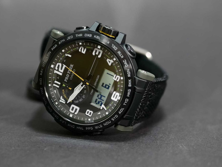 Casio PRG-601Y-3CR ProTrek Solar Triple Sensor: 14 400 грн. - Наручні ...