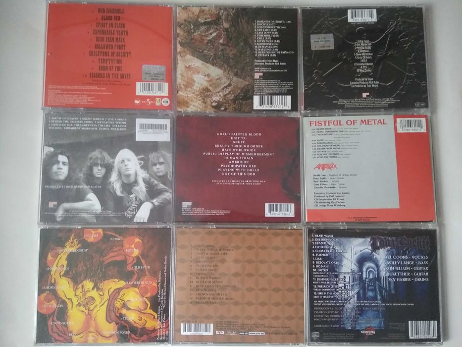 Slayer/Sepultura/Anthrax/Nuclear Assault/cd-диски: 130 грн. - CD / DVD ...