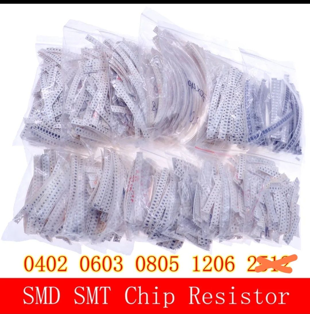 Резисторы smd 0402, 0603, 0805, 1206: 200 грн. - Аксесуари й ...