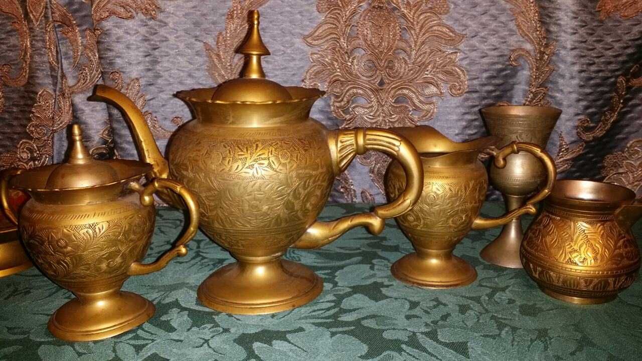 Чашки,блюдца,тарелки,Мейсонский букет,ГДР.Набор бронза.: 1 200 грн ...