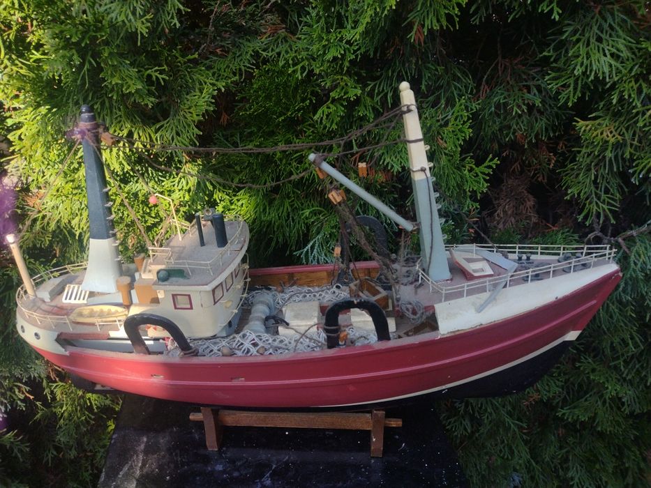 Stary drewniany kuter rybacki Nowe Skalmierzyce • OLX.pl