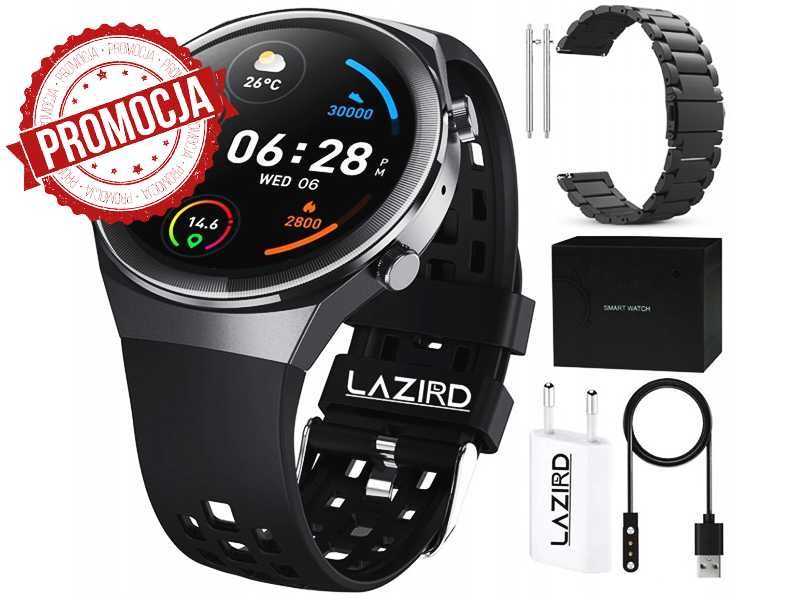 Wielofunkcyjny Zegarek Smartwatch Polski Pulsometr Nowy WYPRZEDAŻ 20% ...