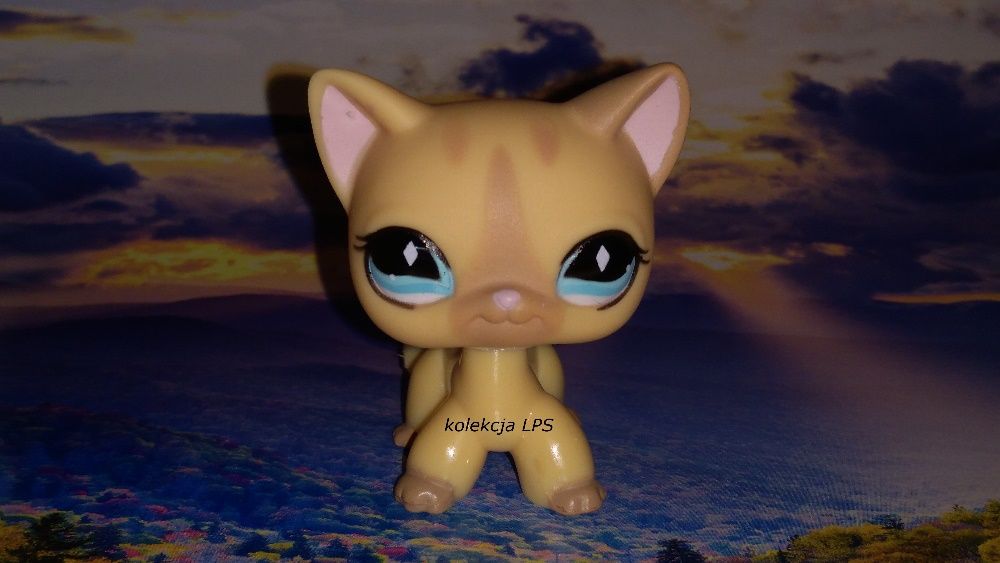 LPS Littlest Pet Shop shorthair #886 oryginalny kotek oryginał POP ...
