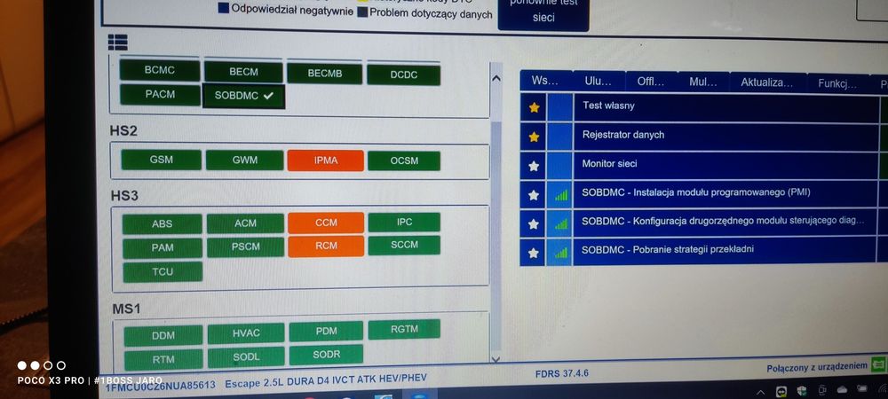 FORD Ford hybrid OPIS ZDALNE kodowanie aktualizacje PROGRAMOWANIE Ełk ...