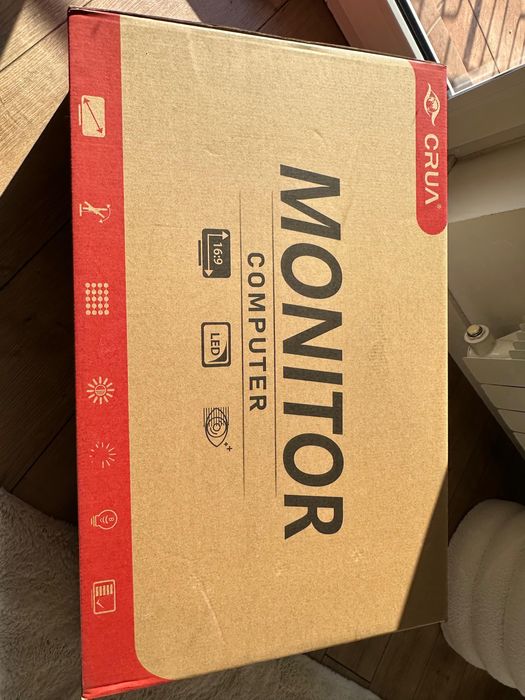 Monitor gamingowy Crua CR270C 27" Full HD VA 165/180Hz 1ms czarny Nowa ...