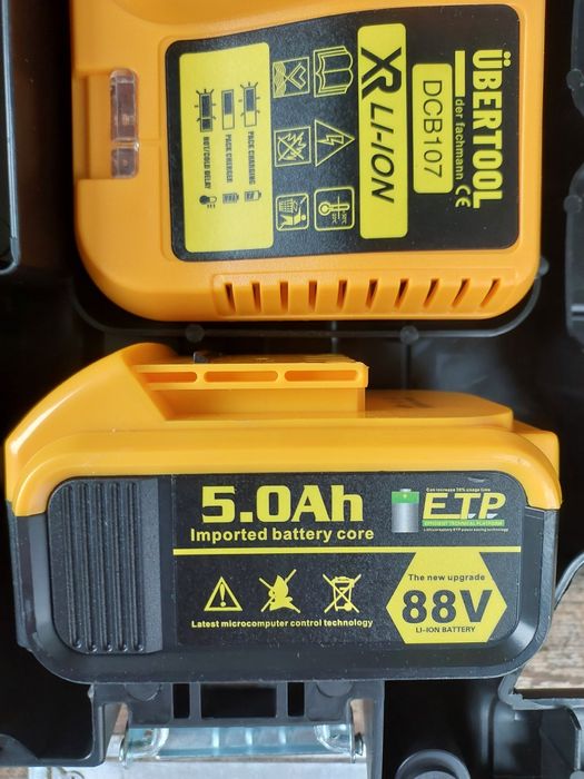 PROMOCJA Mocny Klucz Udarowy Meta Pro 1/2 UberTool 2 x AKU 4.0AH Rawa ...