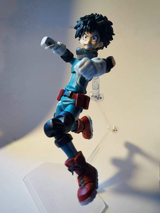 Figurka anime bnha mha Deku Izuku Midoriya, figma action figure nr 323 ...