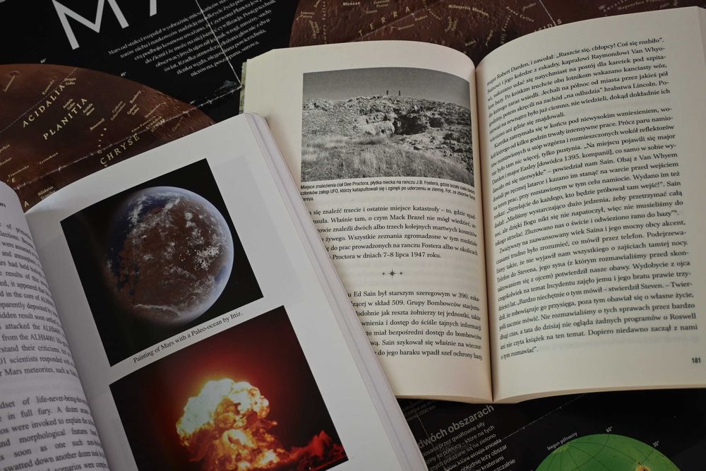 Roswell – Thomas Carey + Death on Mars – John Brandenburg | 2 książki ...