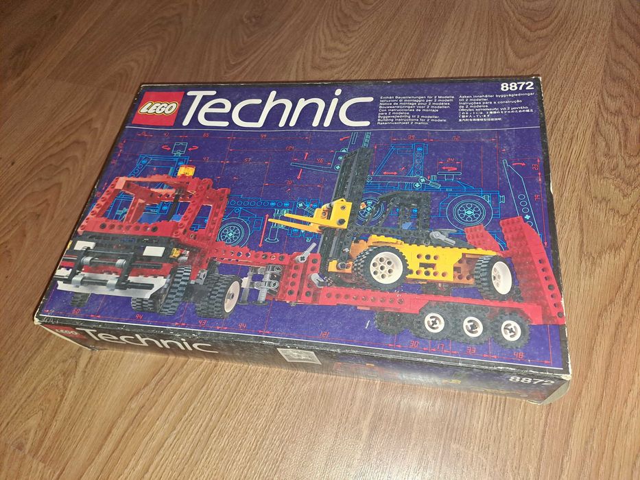 Lego Technic 8872 - Forklift Transporter - rok 1993 Zławieś Wielka • OLX.pl
