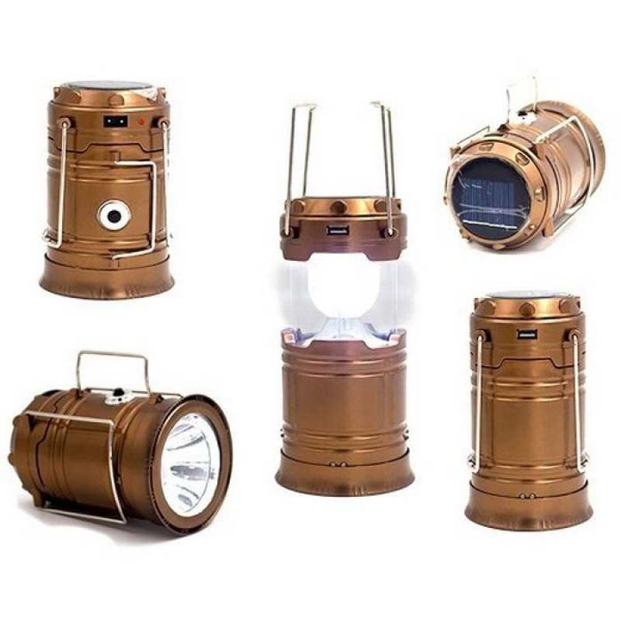 Туристичний ліхтар лампи на сонячній батареї з павером 299 грн Освітлення Вінниця на Olx