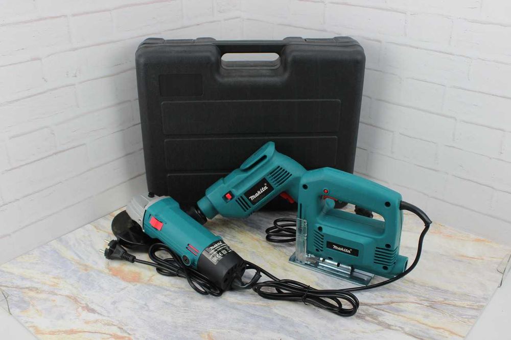 Набор 3в1 Дрель Лобзик Болгарка Макита Недорого Продам Новый: 1 545 грн ...