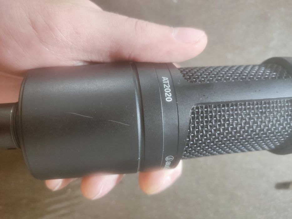Продам мікрофон audio-technica at2020 xlr + єкран + шнур: 3 500 грн ...