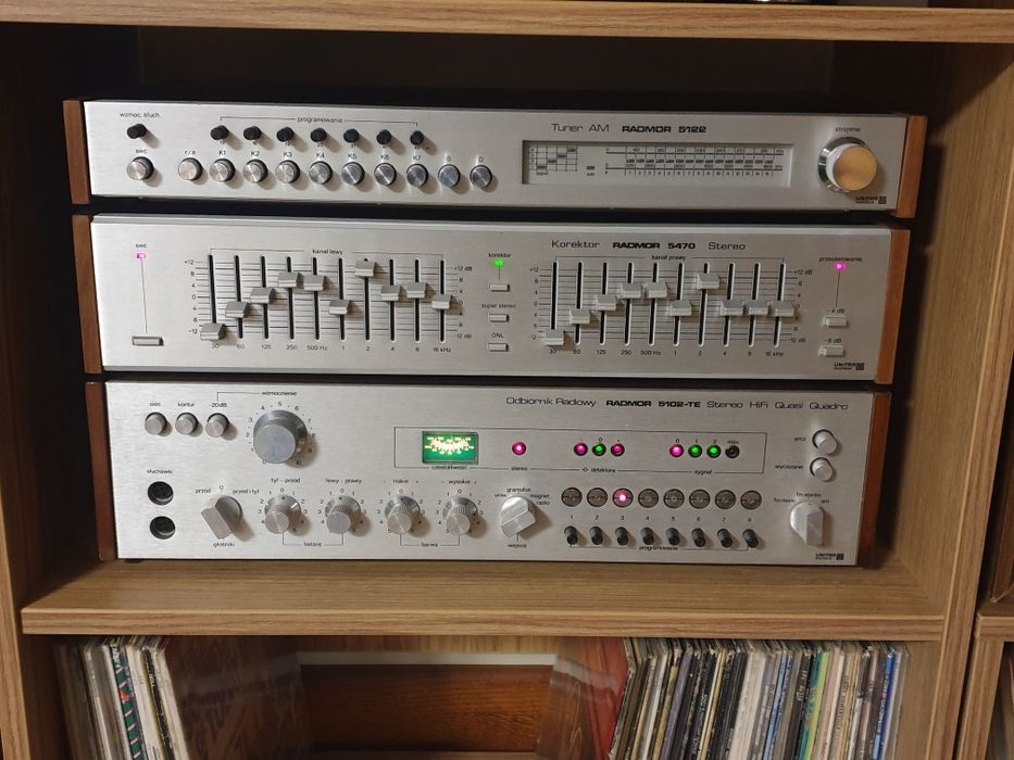 Radmor zestaw hifi vintage Słońsko • OLX.pl