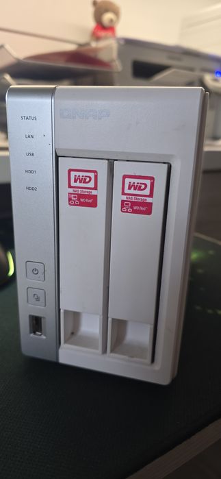 Serwer sieciowy NAS QNAP TS-220 Dysk sieciowy Lutomiersk • OLX.pl