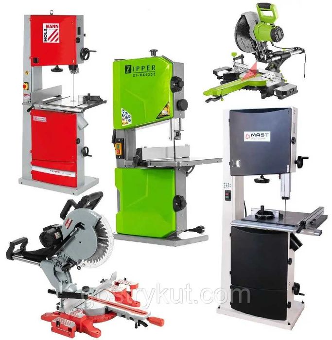 Стрічкова пила Рейсмус Фуганок Форматка Торцовка Циркулярка Фрезер: 40 000 грн ...