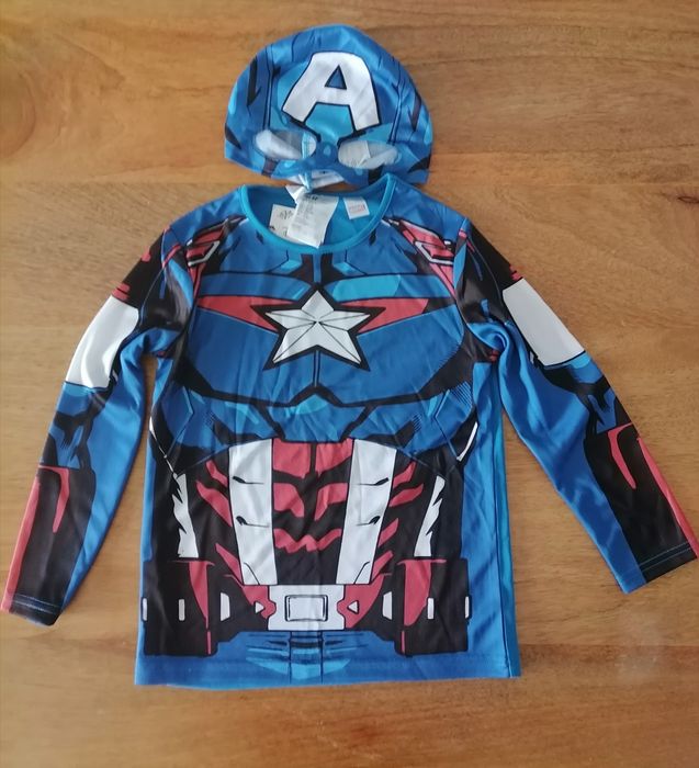 Strój Kapitan Ameryka NOwy Mińsk Mazowiecki • OLX.pl