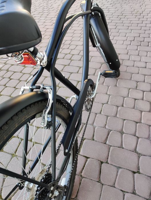 Rower stylowy retro miejski typu chopper jak motor, shimano Raszyn • OLX.pl