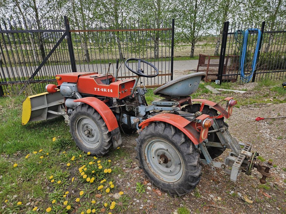 Traktorek TZ-4K-14 przyczepka glebogryzarka pług zam 4x4 Pogroszew • OLX.pl