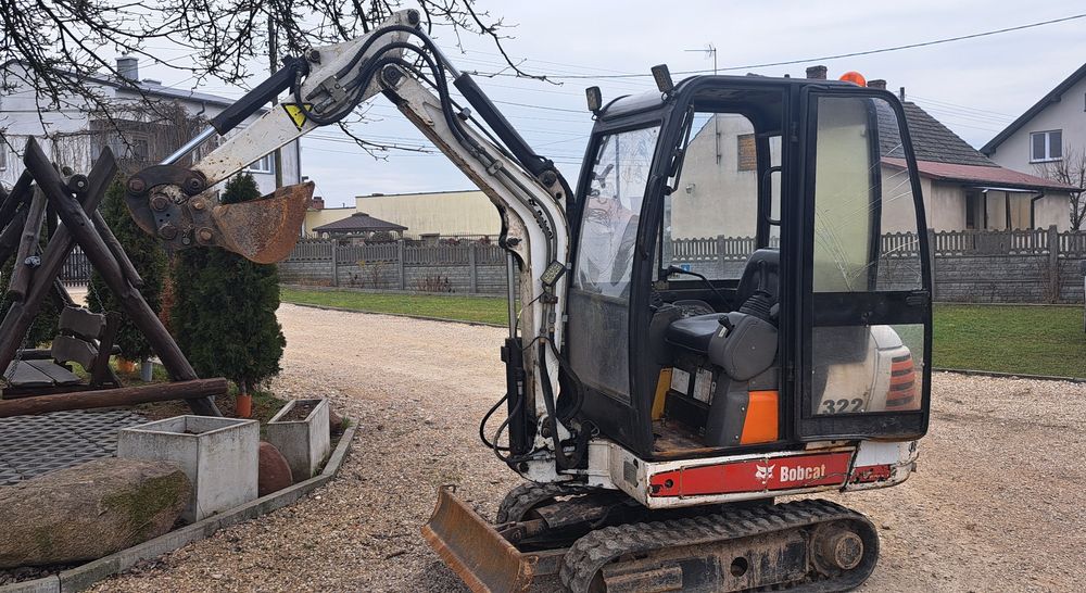 Minikoparka libra 216s / bobcat Borowe • OLX.pl