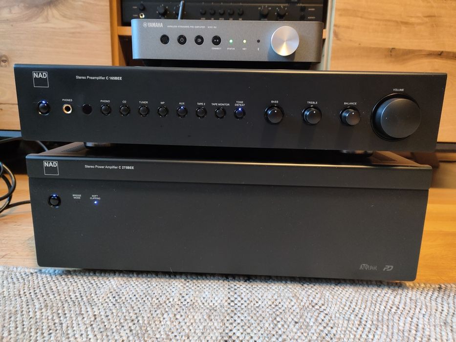 Nad c275 bee i Nad c165, końcówka mocy i przedwzmacniacz Jawiszowice ...