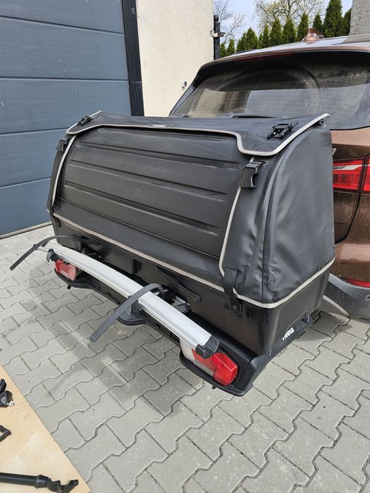 Thule VeloSpace XT 2 +1 bagażnik rowerowy e-bike na hak+ BOX elektr ...