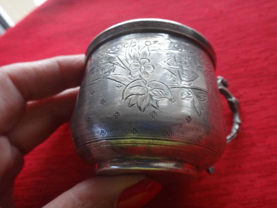 Srebrna filiżanka - srebro Bochnia • OLX.pl