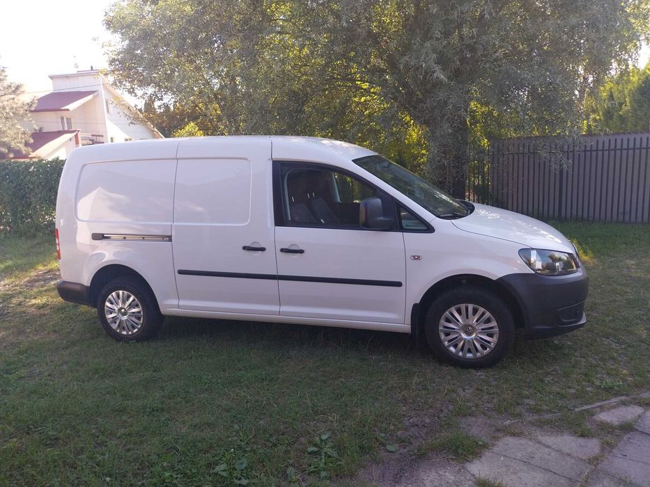 Volkswagen Caddy Maxi 2.0 benzyna +lpg niski przebieg 2014 rok fv23 ...