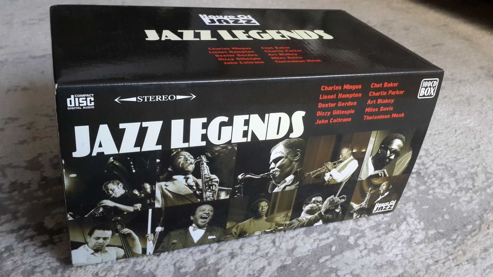 CD JAZZ LEGENDS - 100 CD Box set , Джаз: 6 500 грн. - CD / DVD / Платівки Львів на Olx