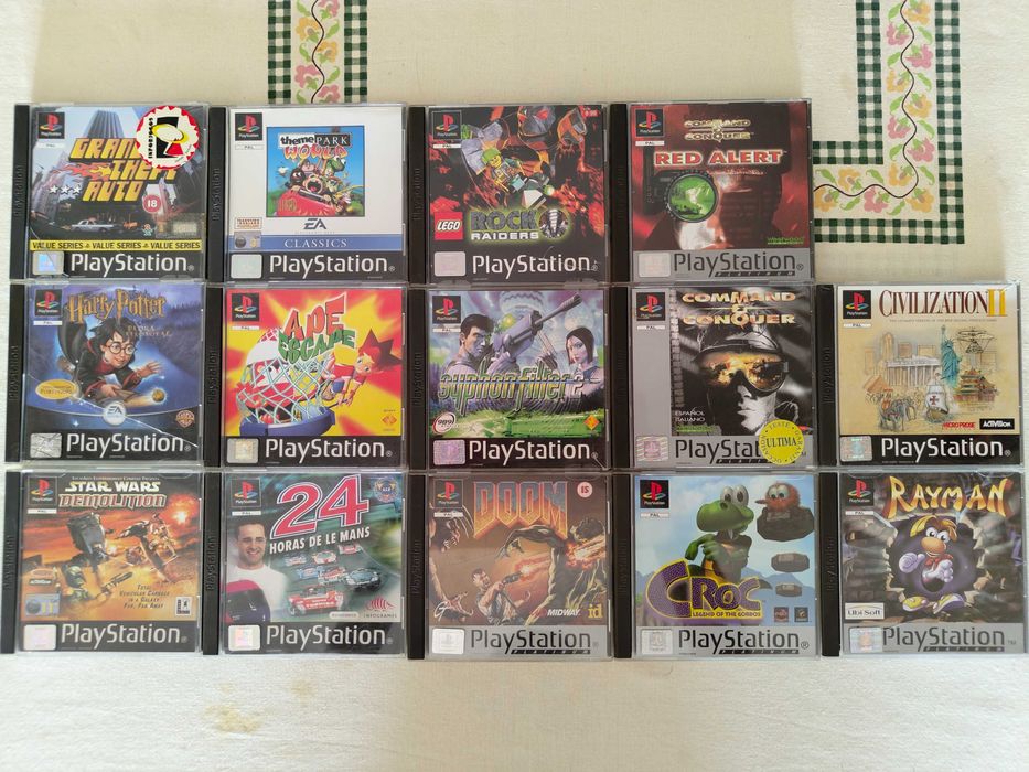 Jogos Playstation 1 PSone PS1 Mafamude E Vilar Do Paraíso • OLX.pt