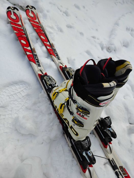ATOMIC Race SL 165 + Buty HEAD RS Raptor 115 Warszawa Mokotów • OLX.pl