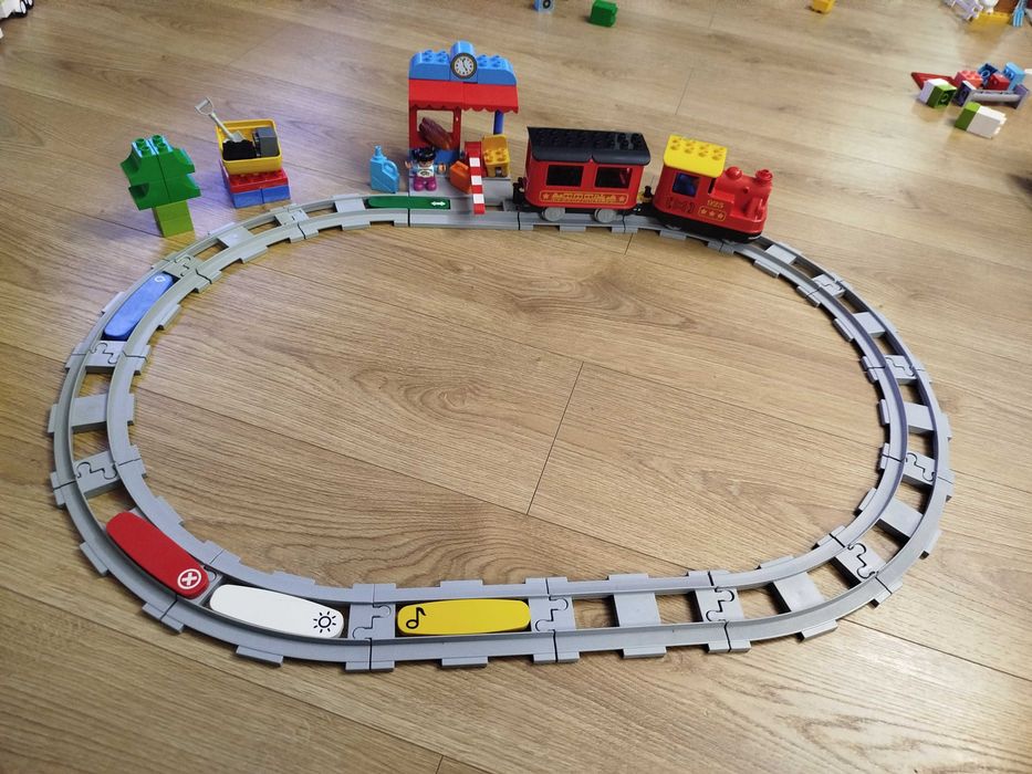 LEGO Duplo pociąg parowy Węgrów • OLX.pl