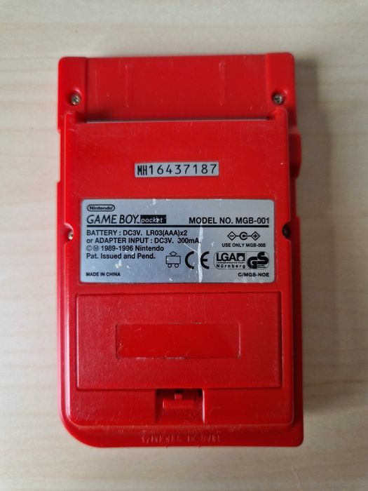 Nintendo Game Boy Pocket czerwony Poznań Winogrady • OLX.pl