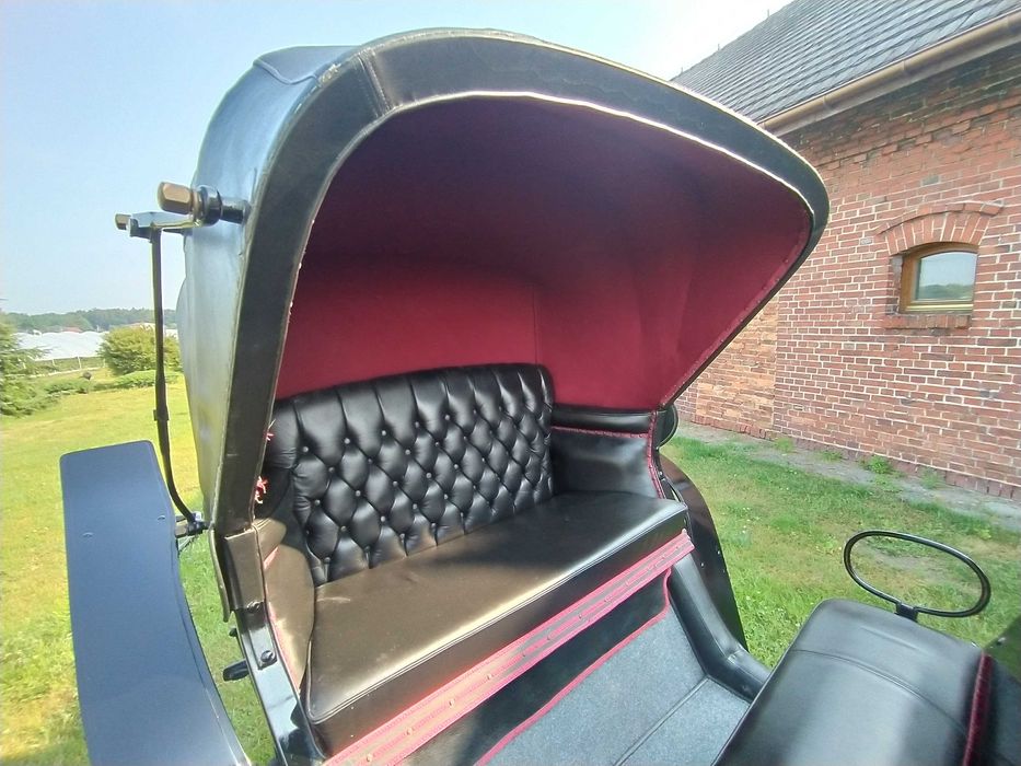 Bryczka konna z początku XX wieku po pełnej renowacji Czarków • OLX.pl