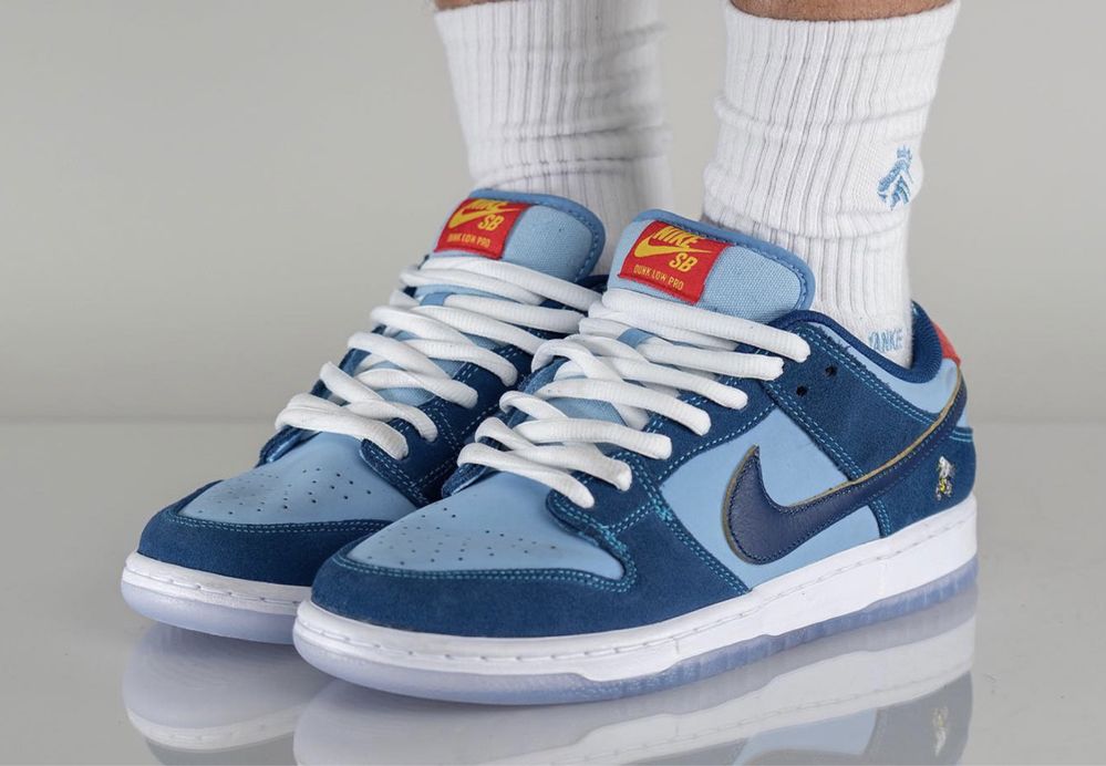 Кросівки Nike SB Dunk Low Pro Why So Sad? Найк данки сині оригинал: 4 ...
