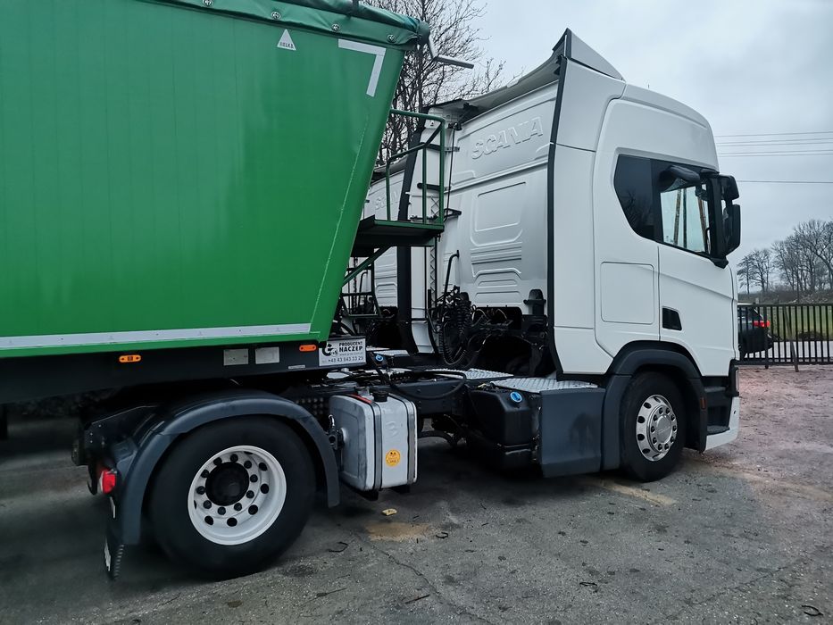 SCANIA R450, I rej. 2019, hydraulika, polski salon Oława • OLX.pl