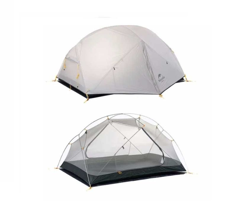 Двухмесная палатка Naturehike Mongar 2 20D / 1.8кг /Новая (MSR) Намет ...