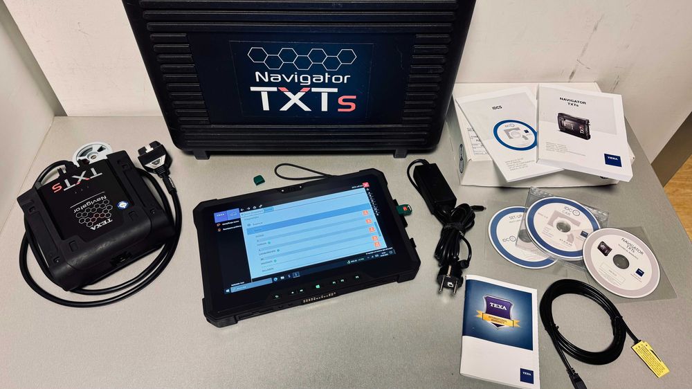 Tester Diagnostyka TEXA Navigator TXTs Oprogramowanie + DELL – Komplet ...