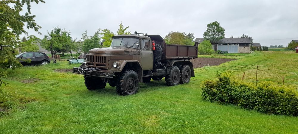 Ził 131 diesel 6x6 wywrotka projekt Fajsławice • OLX.pl